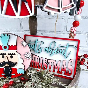 Nutcracker Tiered Tray Set | Christmas Tiered Tray Set | Set of 6 | DIY ...