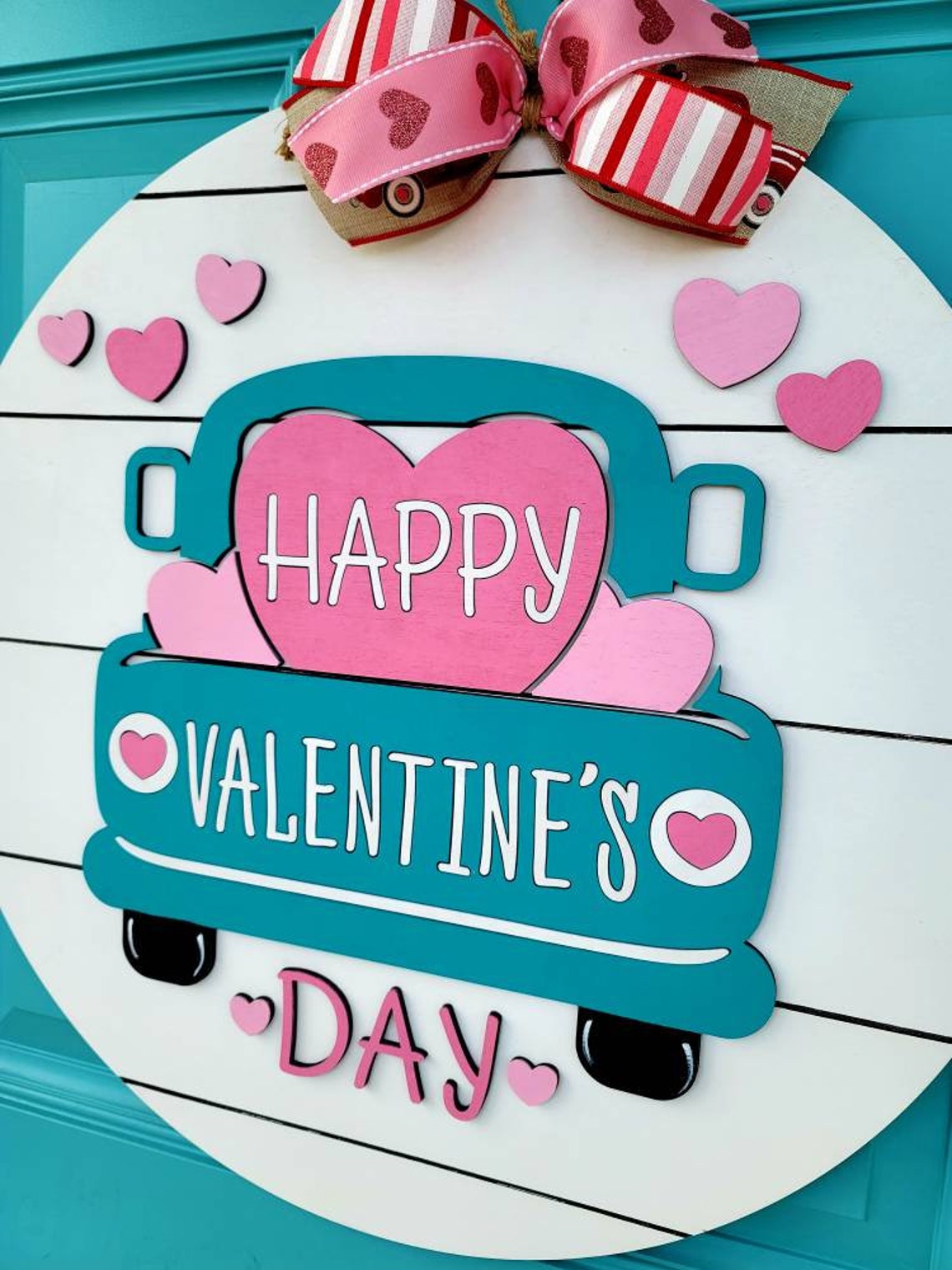 Valentines Day Door Hanger Valentines Day Decor Valentine - Etsy