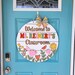 Personalized Floral Classroom Door Hanger Teacher Gift Classroom Decor ...
