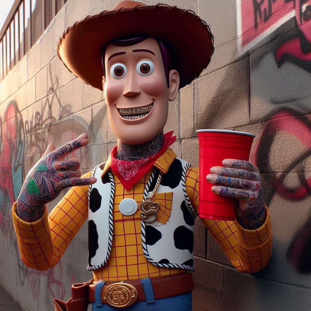 Cartoon Character Rolling Tray - Etsy