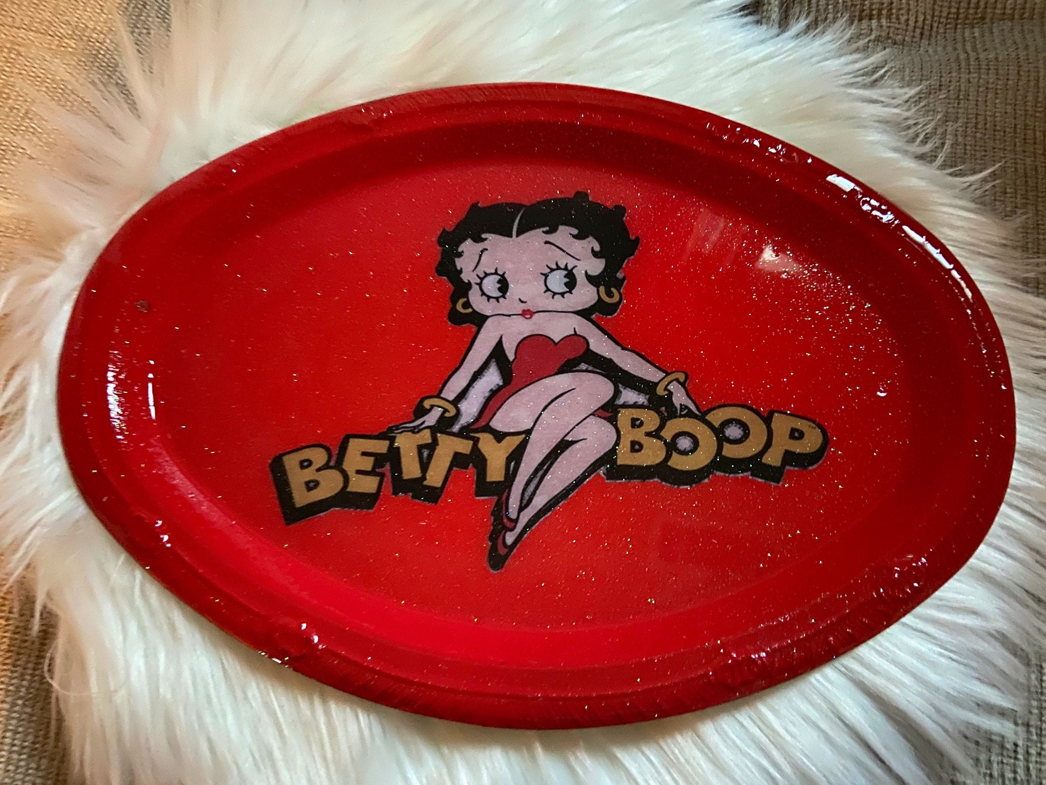 Betty Boop Rolling Tray Set - Etsy