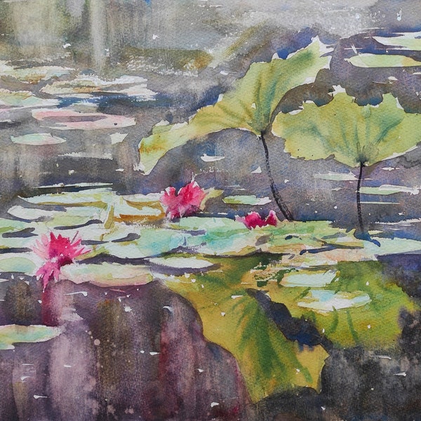 Pond Reflections - Etsy