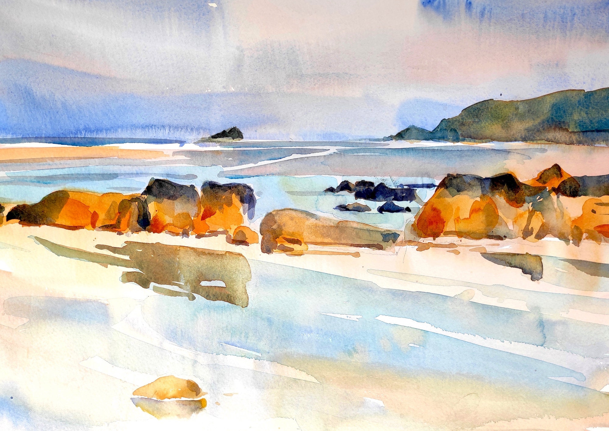 Cornish Art, Sennen Cove, Cornwall Wall Art, Pictures of England ...