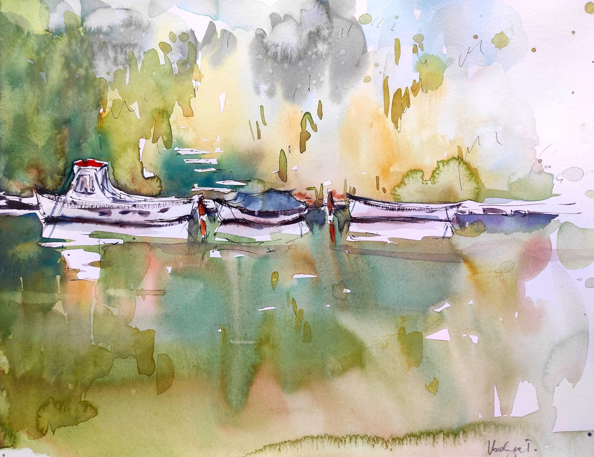 Famous Watercolor Paintings Landscapes