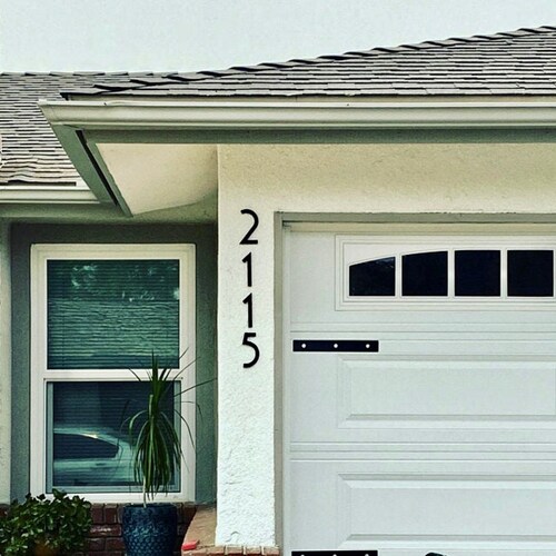 6 Inch Socal Script Style House Numbers Letters - Etsy