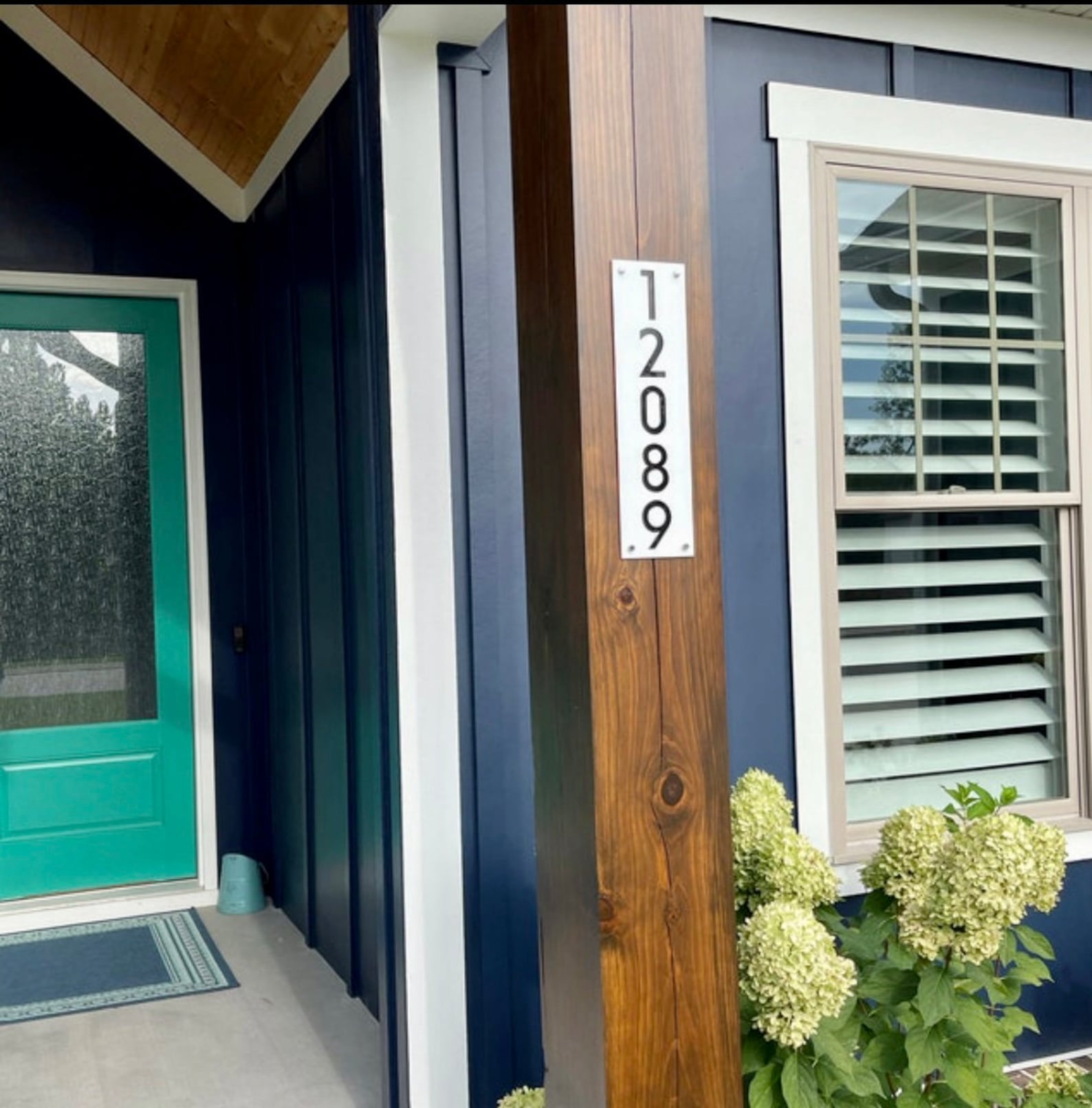 Five Number Vertical, Address Sign, Modern House Numbers, Address ...