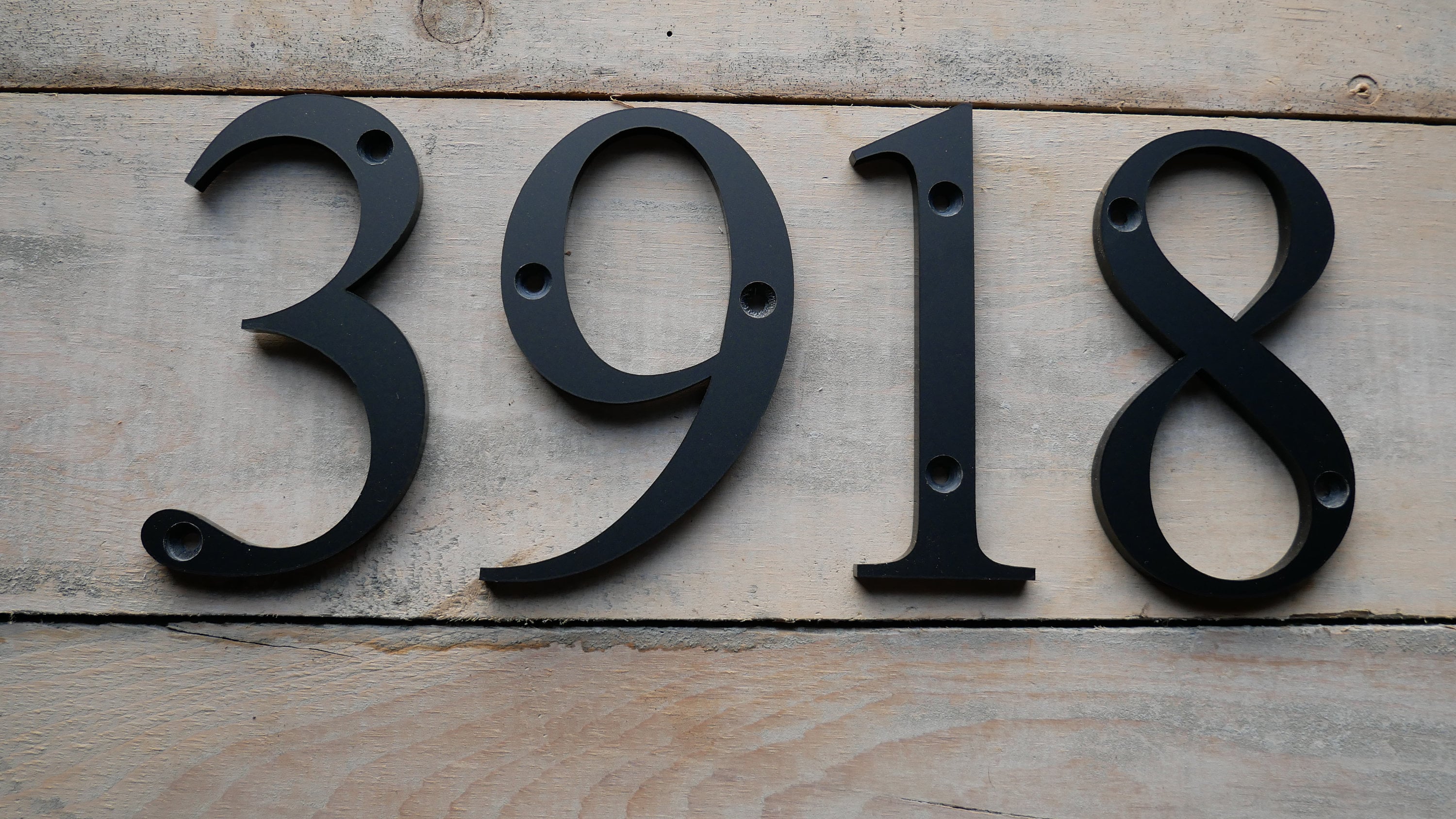 Traditional House Address Numbers & Letters Home Address - Etsy
