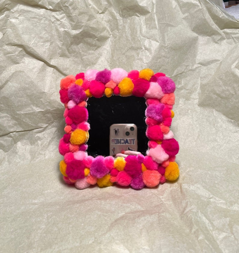 Pom Mirror - Etsy