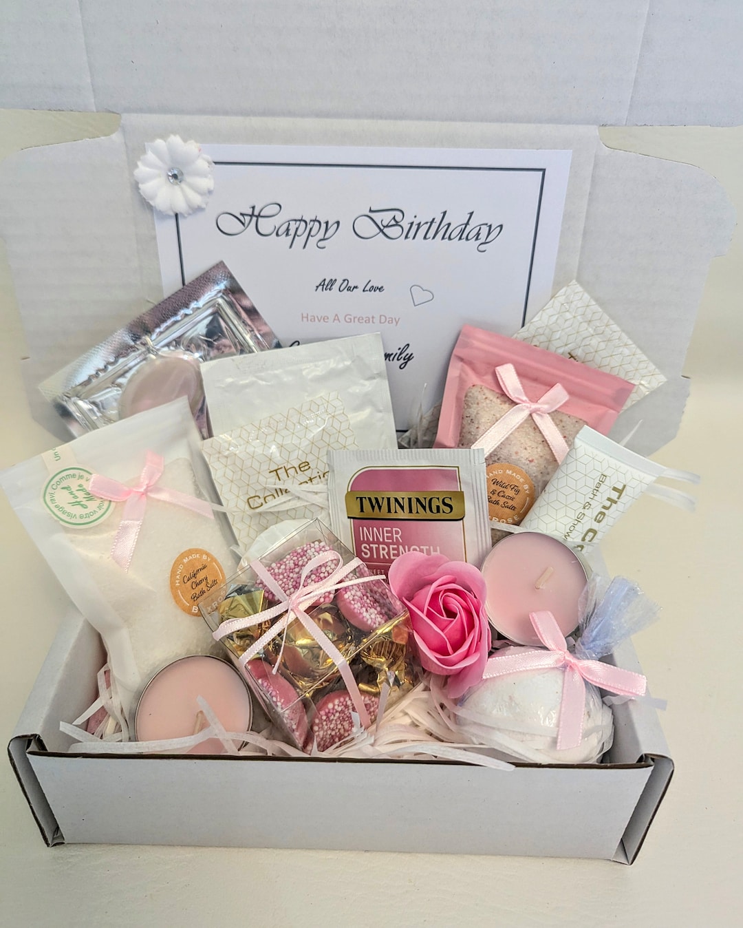 Pamper Box Self Care Gift ,ladies Home Pamper Set, Self Care Spa Set ...