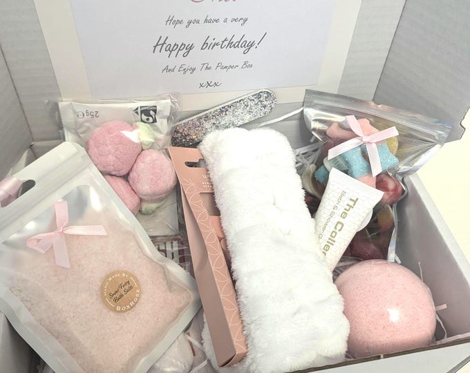 Teenage Pamper Gift Box Relaxation Set /mini Pamper Me/ Teen Queen ...