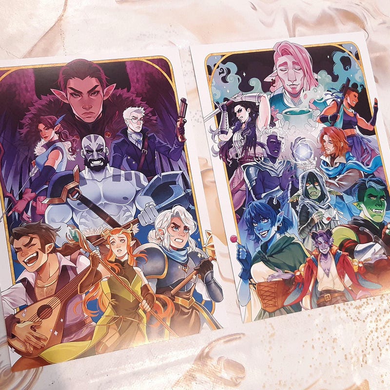 Fan Art Critical Role - Etsy