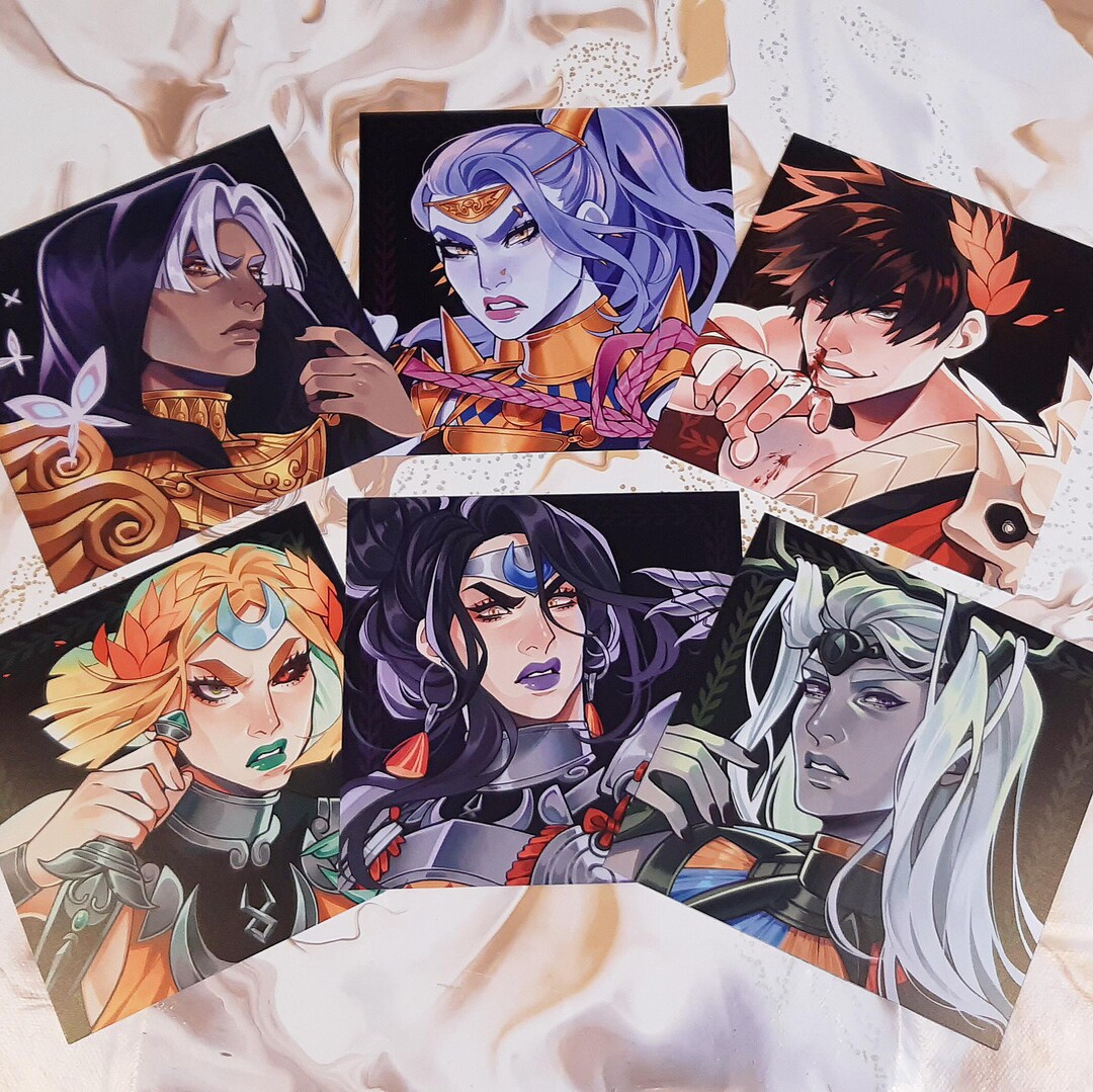 Hades Game 1 and 2 Portrait Prints [unofficial] - Etsy UK