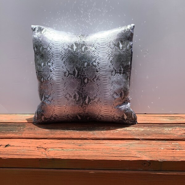 Snakeskin Pillow - Etsy