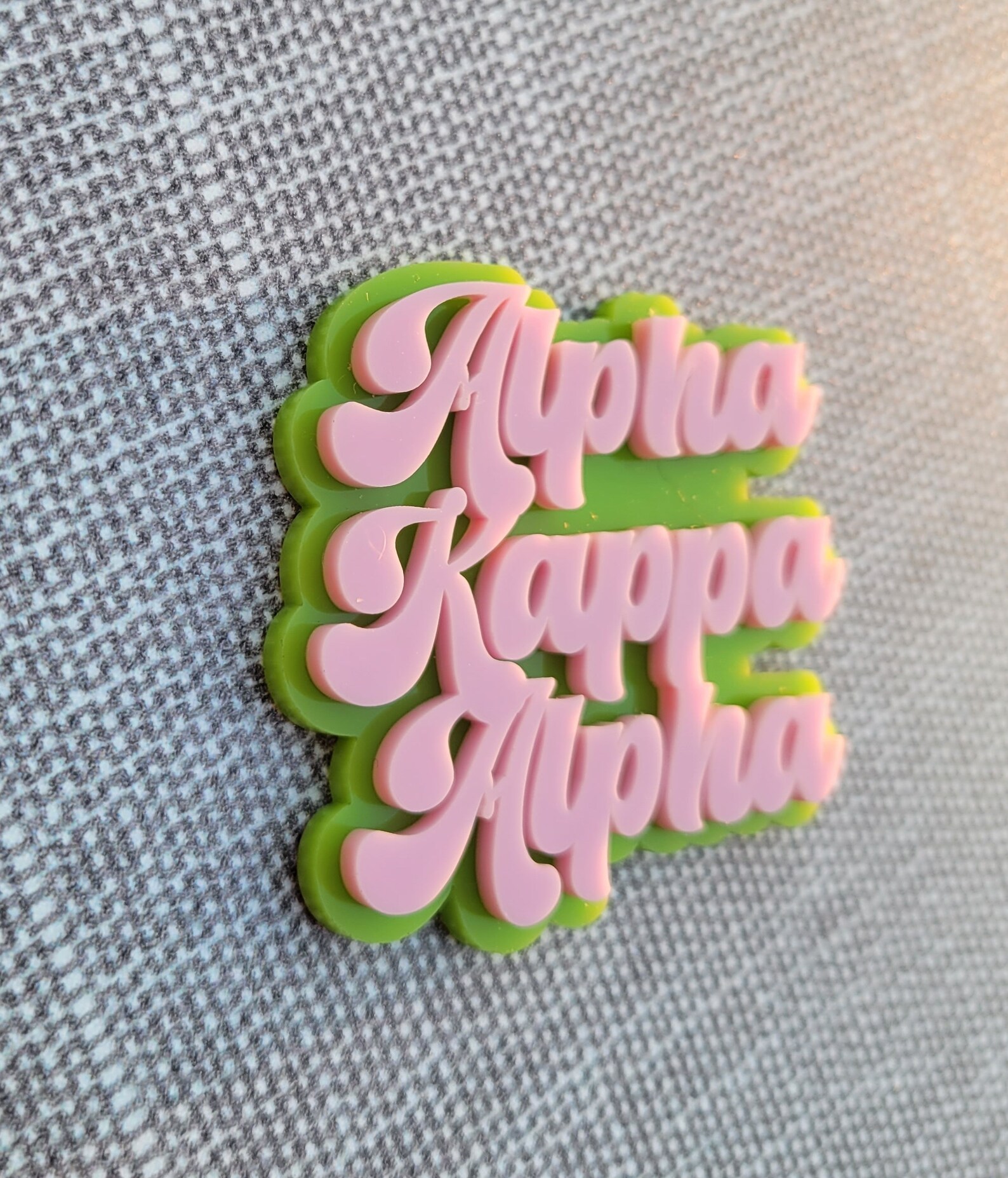 AKA Retro Sorority Pin | Alpha Kappa Alpha Pin - Etsy