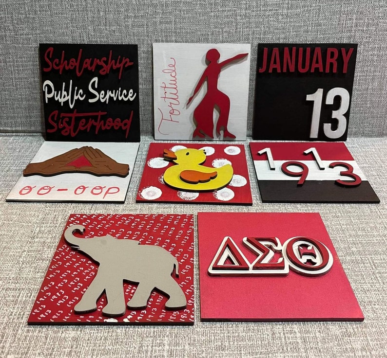 DST Sorority DIY Leaning Frame Kit | Delta Craft Kit | Perfect for ...