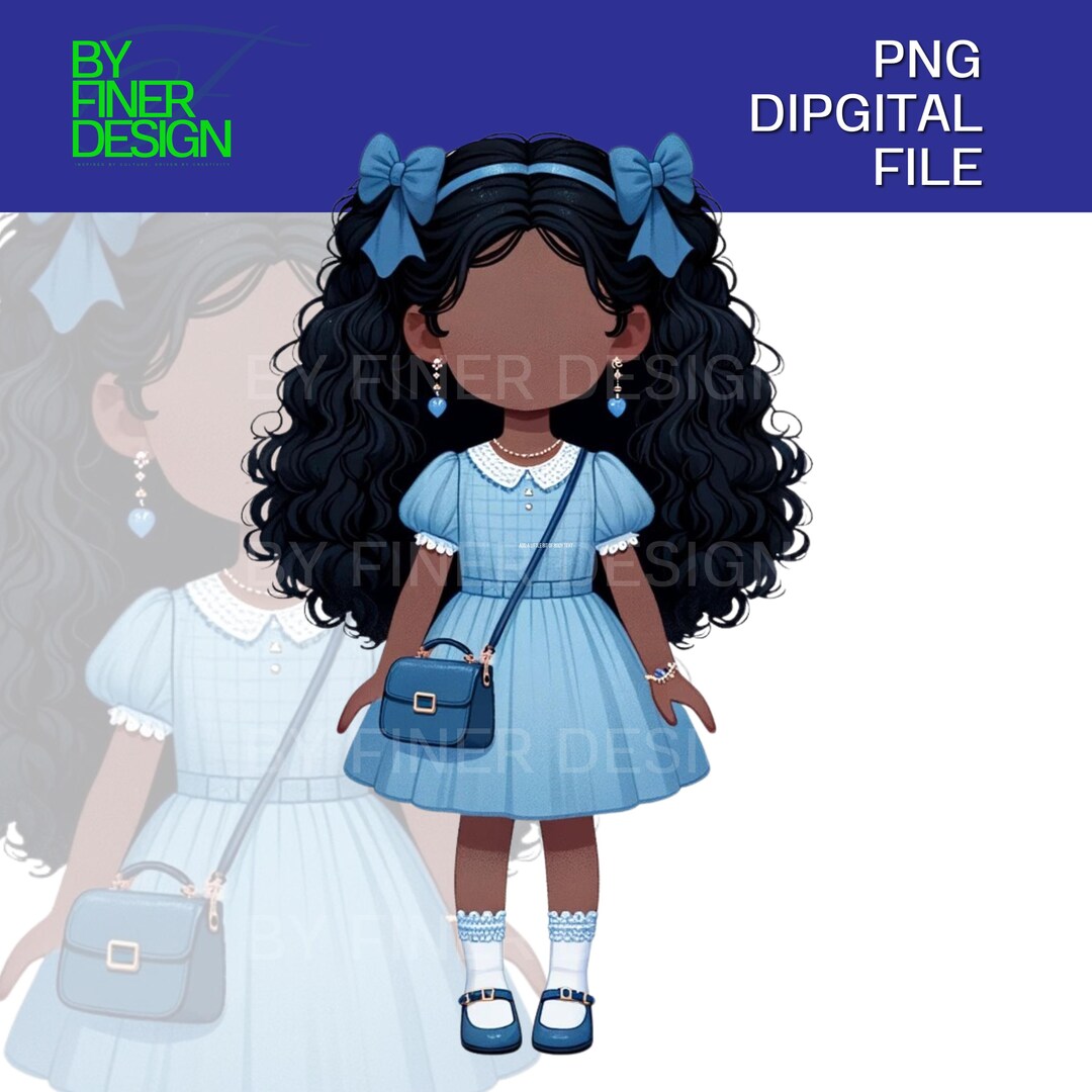 Zeta Youth Chibi Doll | Pearlette PNG | Digital Download - Etsy