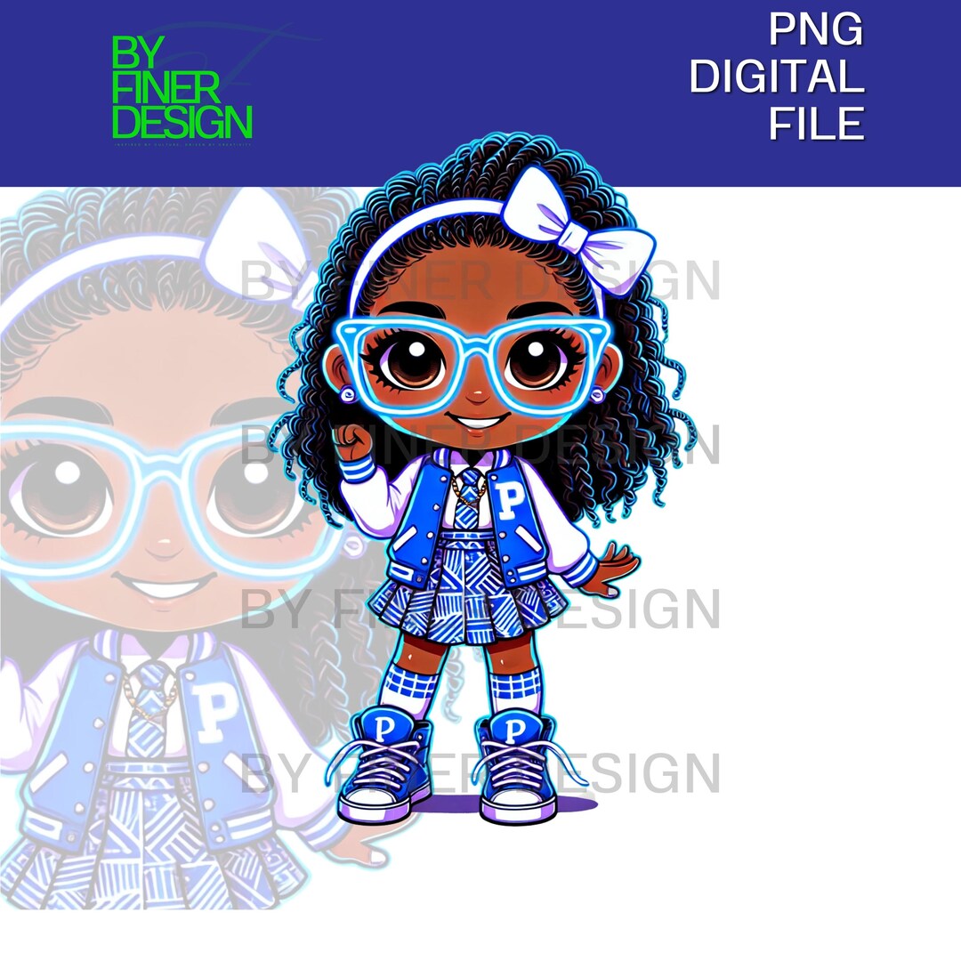 Zeta Youth Chibi Doll | Pearlette PNG | Digital Download | Zoey - Etsy
