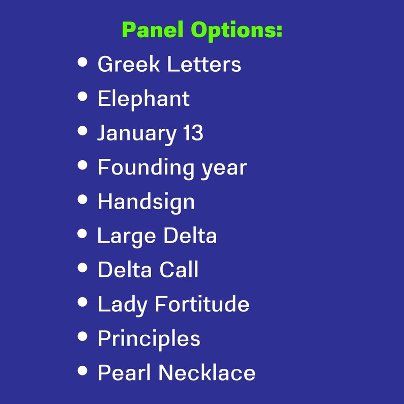 DST Sorority DIY Leaning Frame Kit | Delta Craft Kit | Perfect for ...