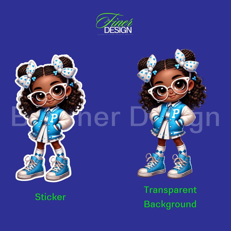 Zeta Youth Chibi Doll | Pearlette PNG | Digital Download | Janiyah - Etsy