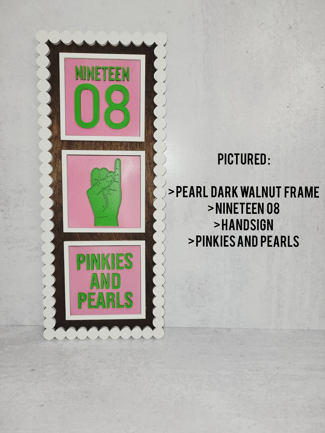 AKA Leaning Frame: Interchangeable Panels, Crossing Gift - Etsy
