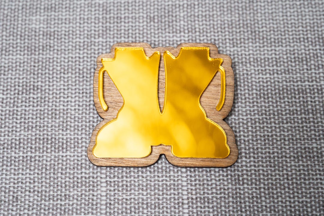 Omega Boots Pin | Badge | Lapel Pin | Symbol Pin | Fraternity Pin - Etsy