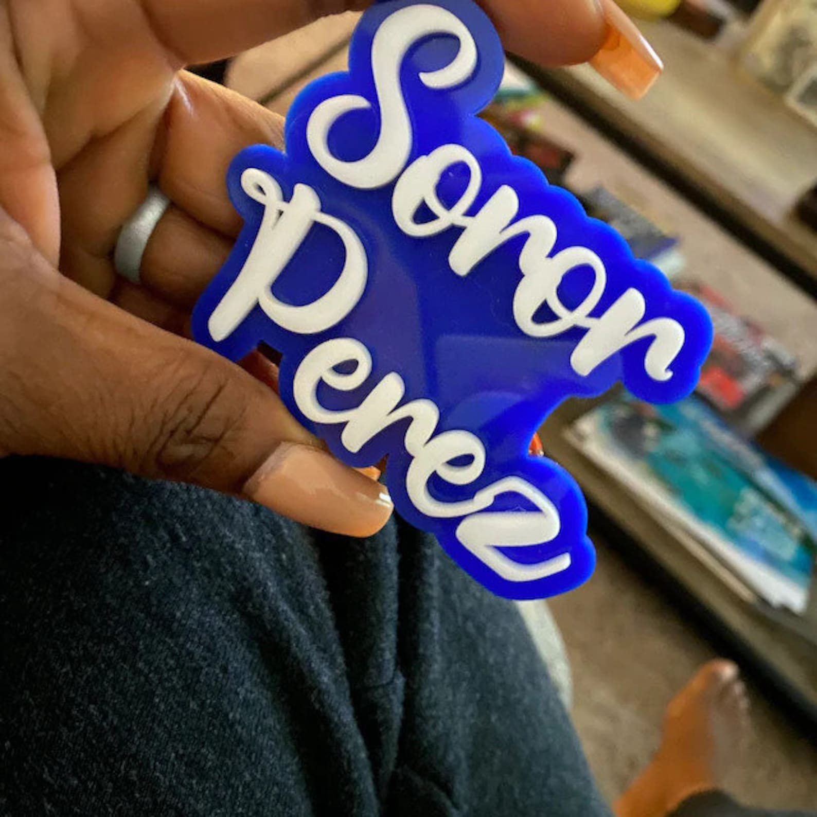 Zeta Phi Beta Name Pin Last Name Pin Badge Lapel Pin - Etsy