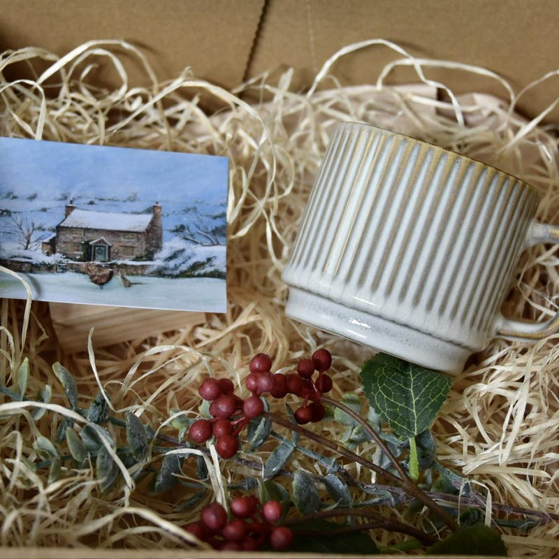 Winter Stone Mug - Etsy UK