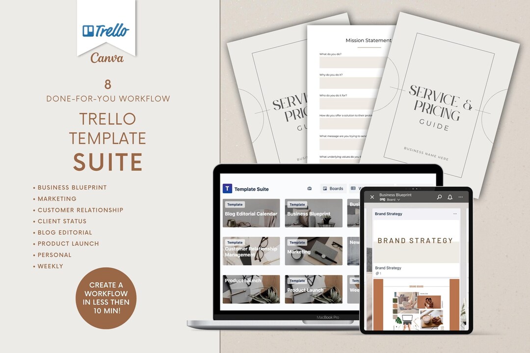 Trello Template Suite Trello Workflow Workflow System - Etsy Trello Template Suite Trello Workflow Workflow System - Etsy