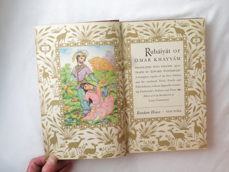 Rubaiyat of Omar Khayyam - Illustrated by Mahmoud Sayah - Translated by ...