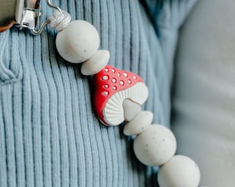 Mushroom Pacifier - Etsy