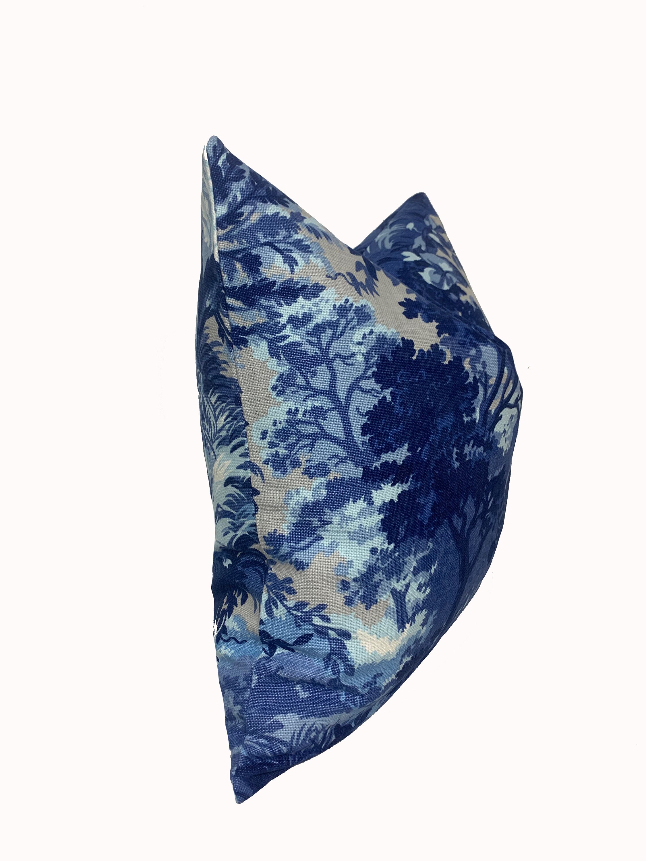 Thibaut Lincoln Toile Heritage Collection Blue and Flax - Etsy