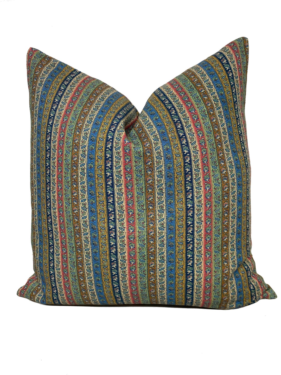 Mulberry Home Wild Stripe Teal Long Weekend Collection Double Sided ...
