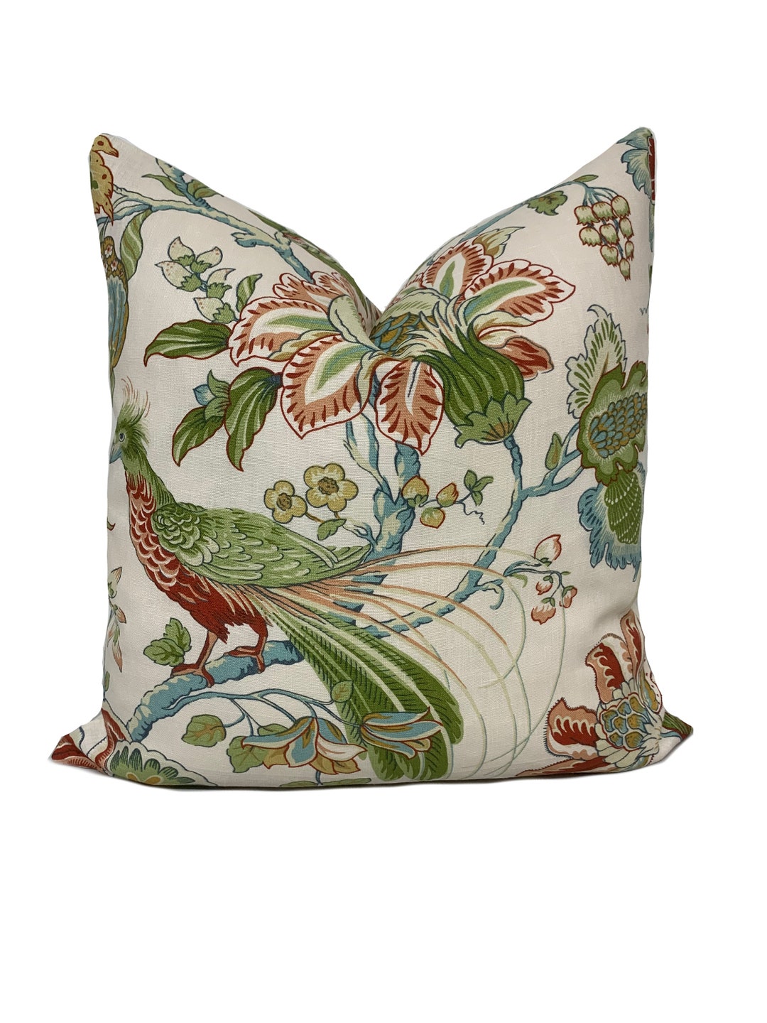 Schumacher Sandringham Cream Cushion Cover Pillow Cover Double Sided - Etsy