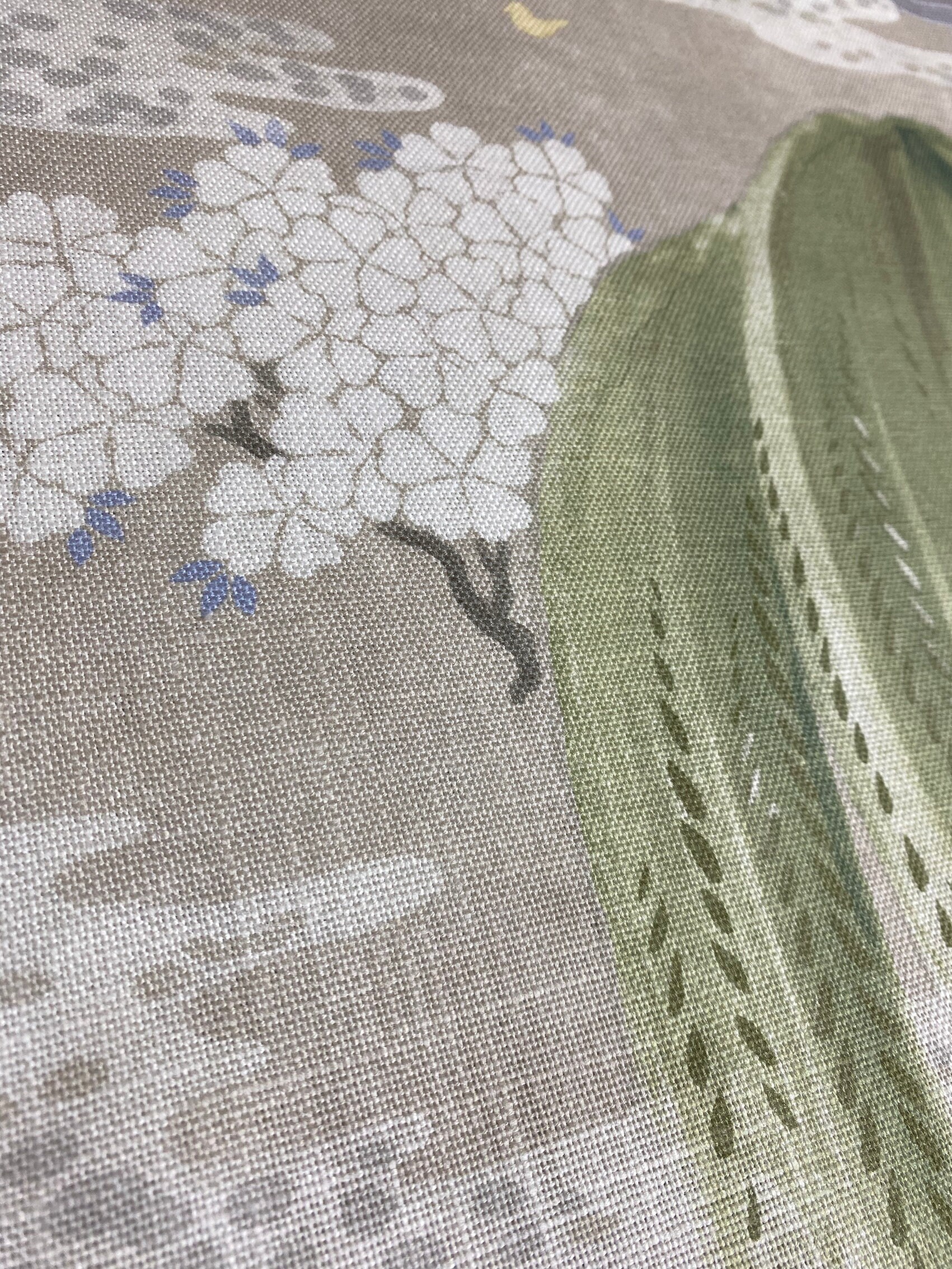 Thibaut 'WILLOW TREE' Willow Tree Collection Biege Cushion Cover Pillow ...
