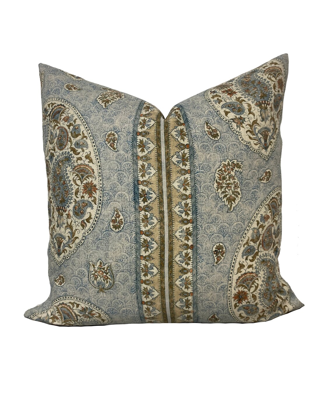G.P & J Baker Coromandel Green Double Sided Cushion Cover Pillow Cover ...