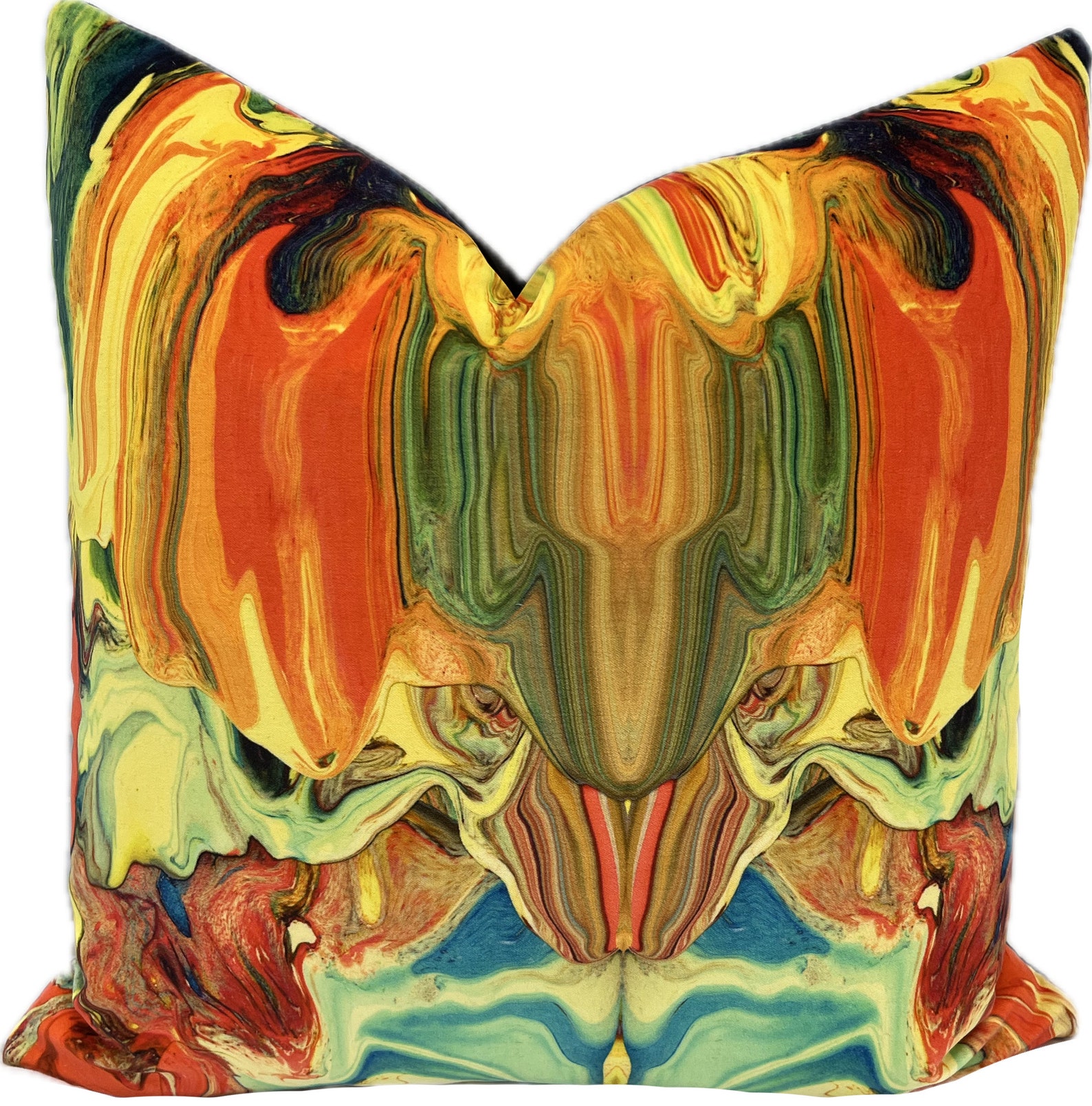Timorous Beasties Marble Gum Cushion Cover Pillow Cover Velvet Home ...