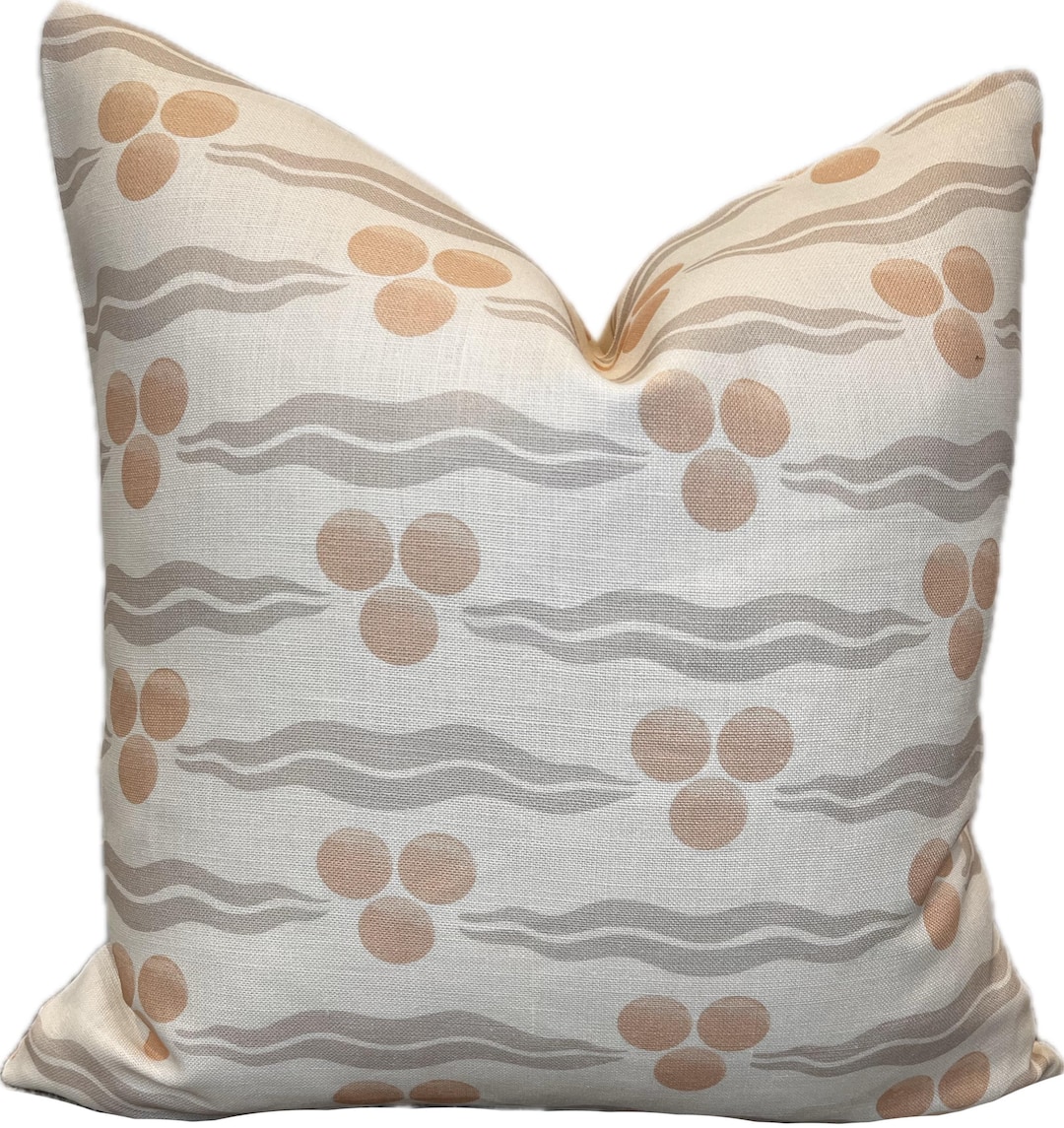 Ottoline Chintamani - Cream Cushion Cover Pillow Cover Double Sided - Etsy