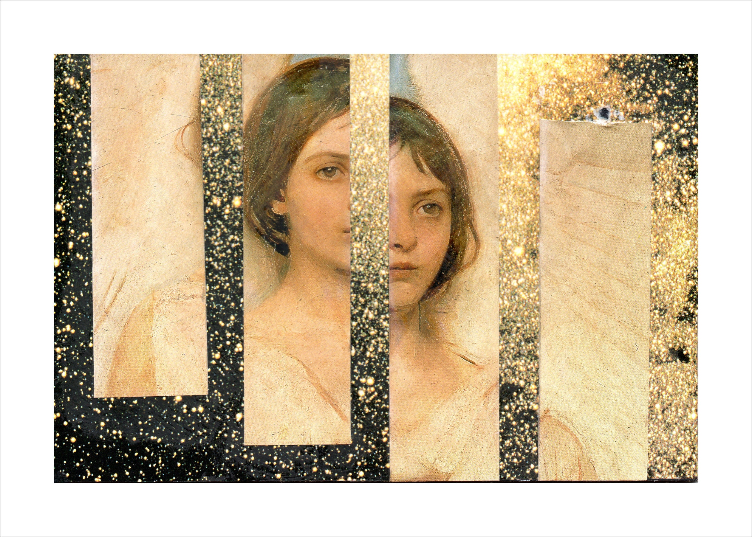 Split Identity - Collage Art Print - Etsy