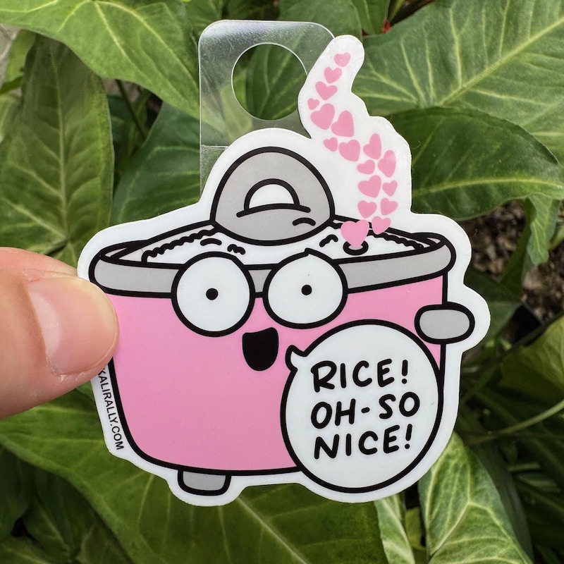 Rice Cooker Decal - Etsy