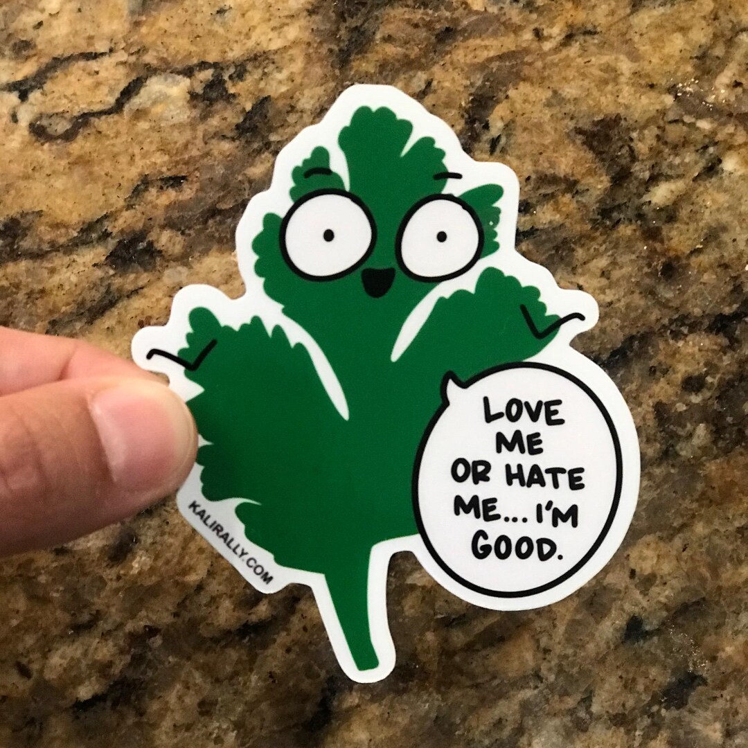 Cilantro Sticker Decal for Food Lovers, Foodies, Perfect for Laptops ...