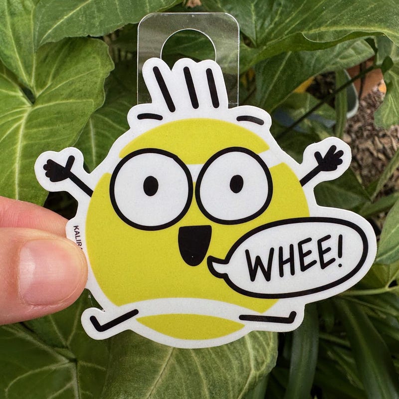 Funny Tennis Stickers - Etsy