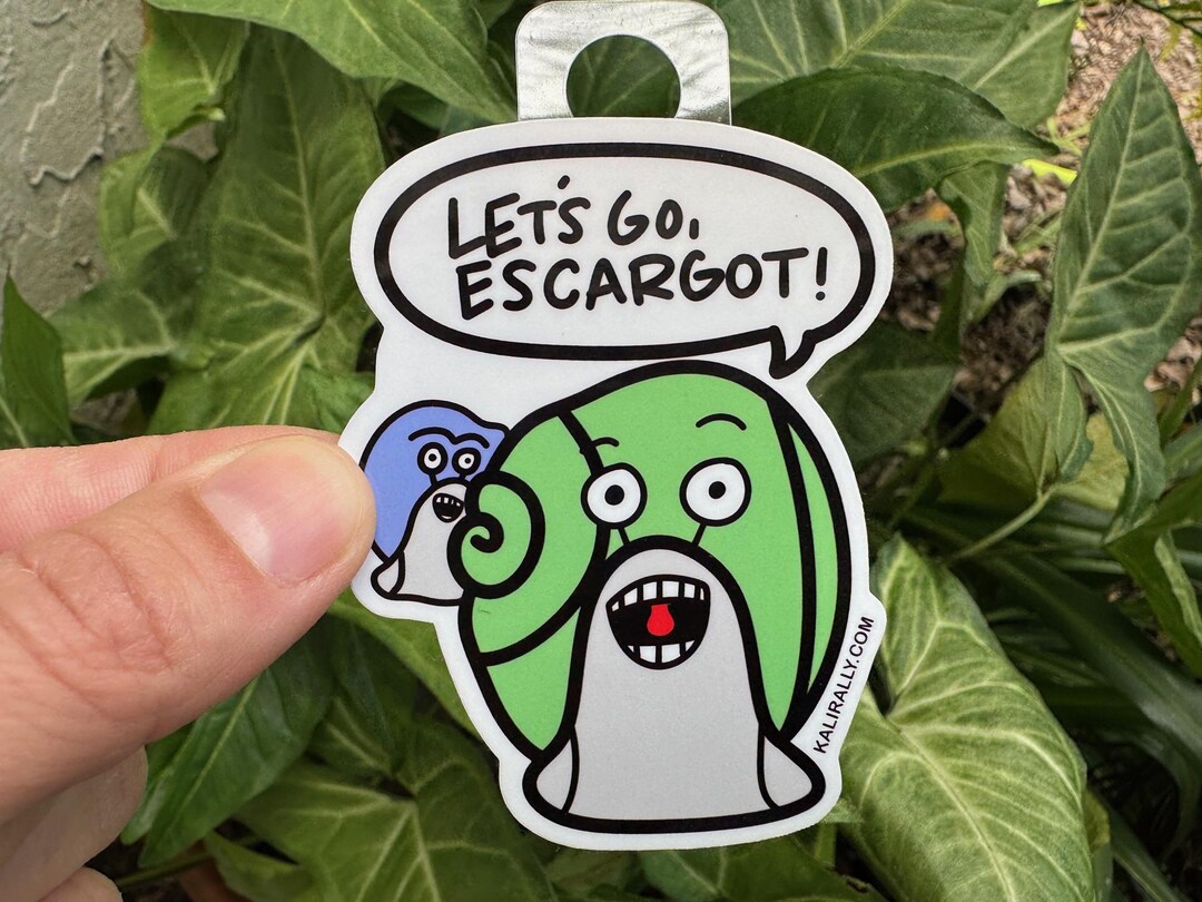 Snail Sticker Biology Teacher Hilarious Sticker Life Sciences Ecology ...