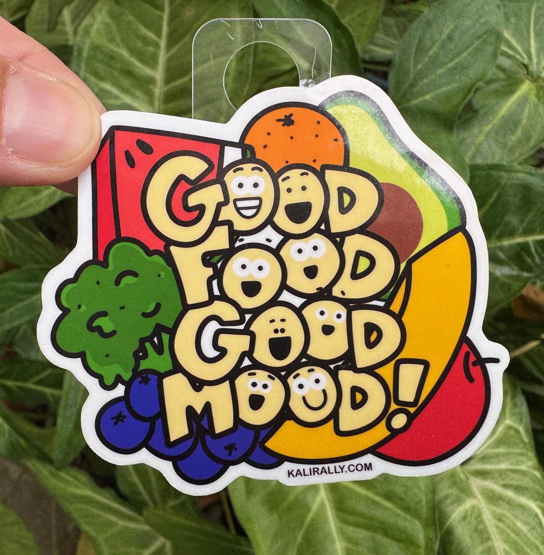 Cute Healthy Food Sticker Gym Pack Personal Trainer Gift Waterproof ...
