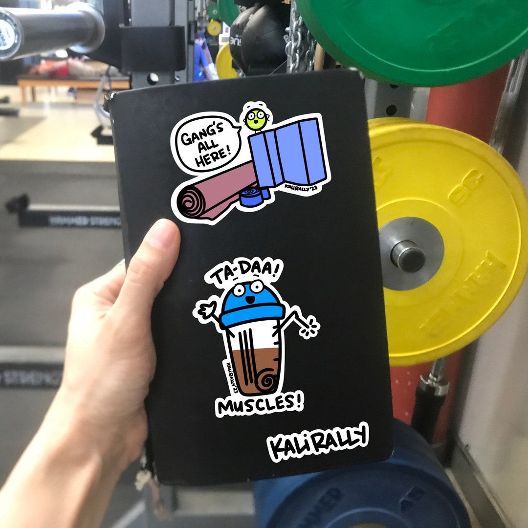 Protein Shaker Sticker, Lifting Sticker, Gym Bottle, Lifting Stickers ...