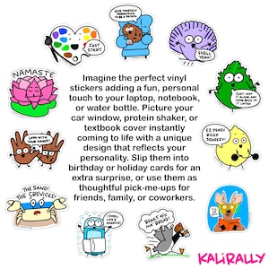 Funny STEM Sticker Pack Statistics Math Computer Science Research ...