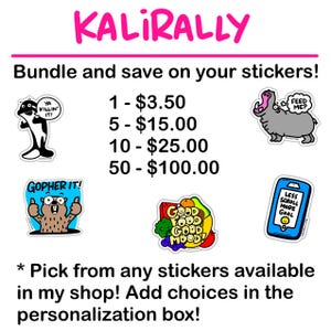 Funny STEM Sticker Pack Statistics Math Computer Science Research ...