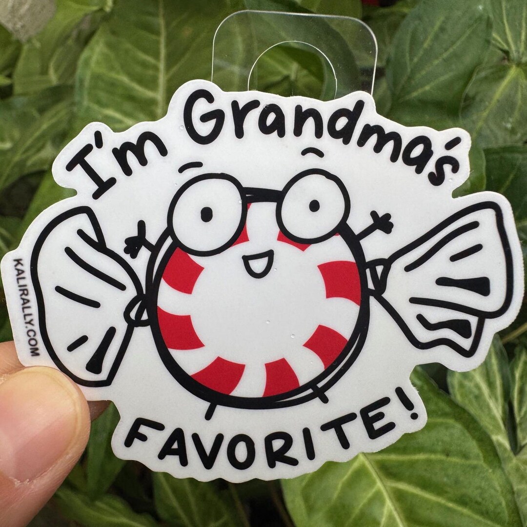 Grandma Sticker Funny Food Sticker Foodie Love Food Gift Cooking Decal ...