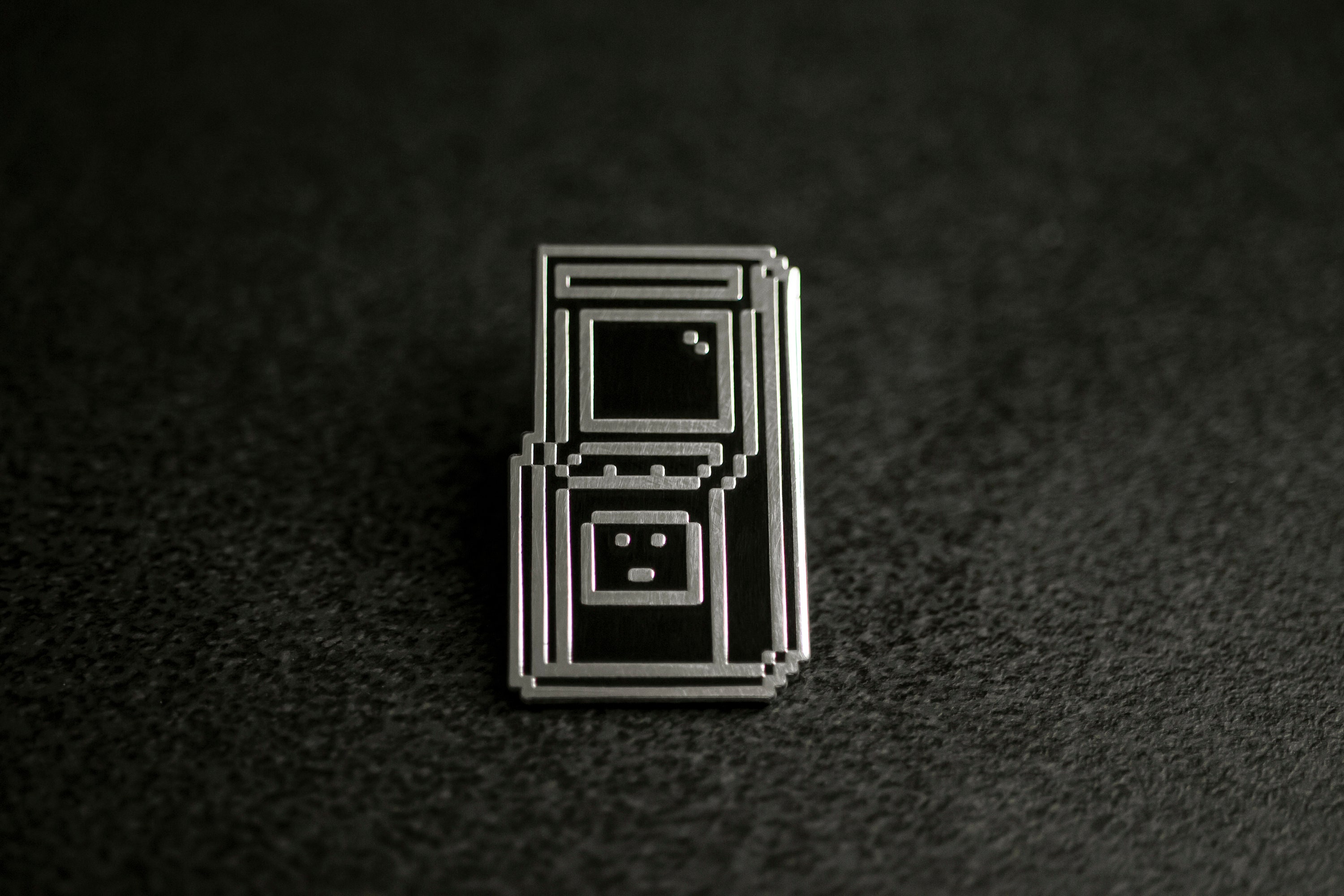 Arcade Pixel Art Enamel Pin - Etsy