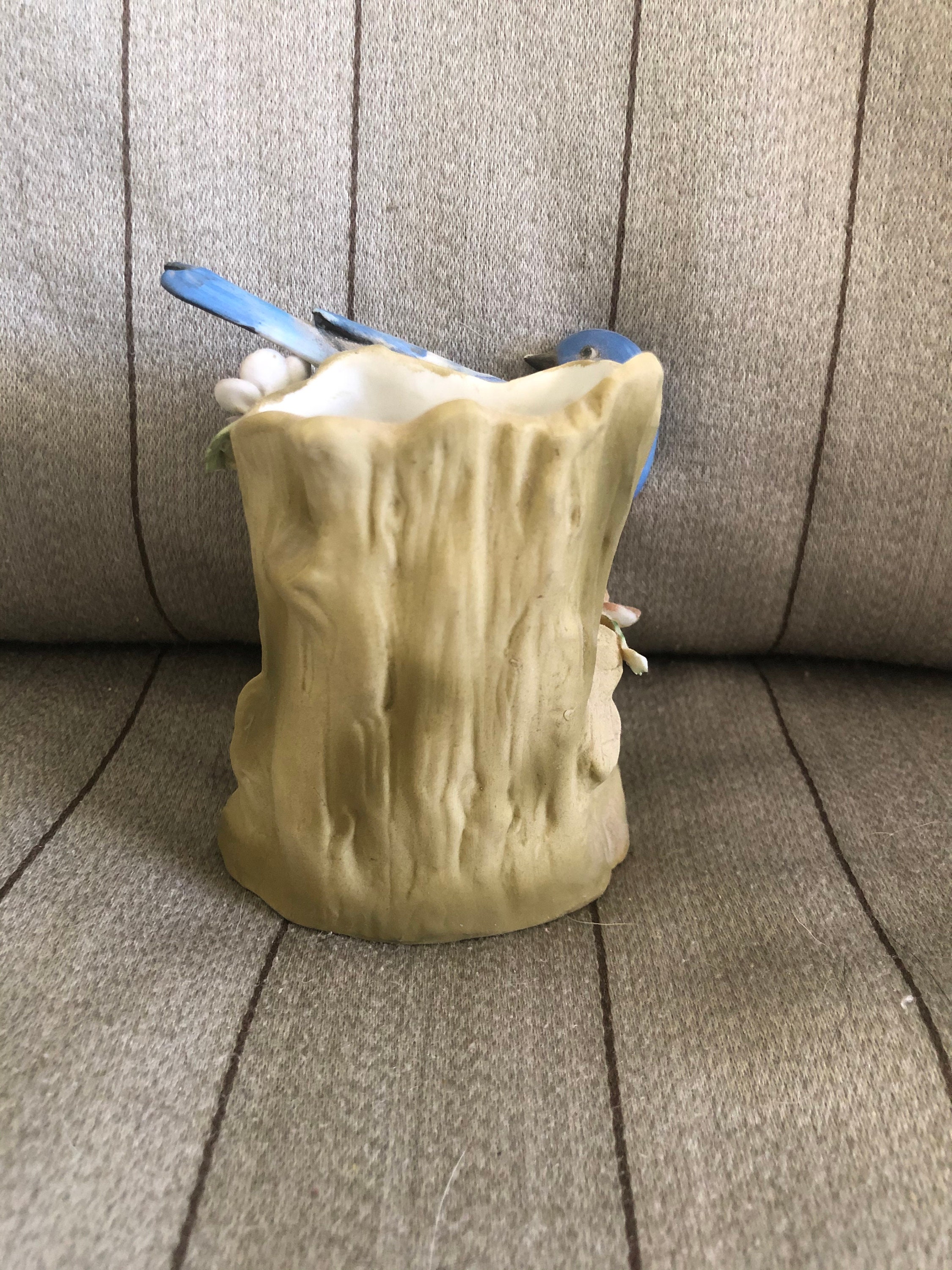 Lefton Blue Bird Bud Vase - Etsy