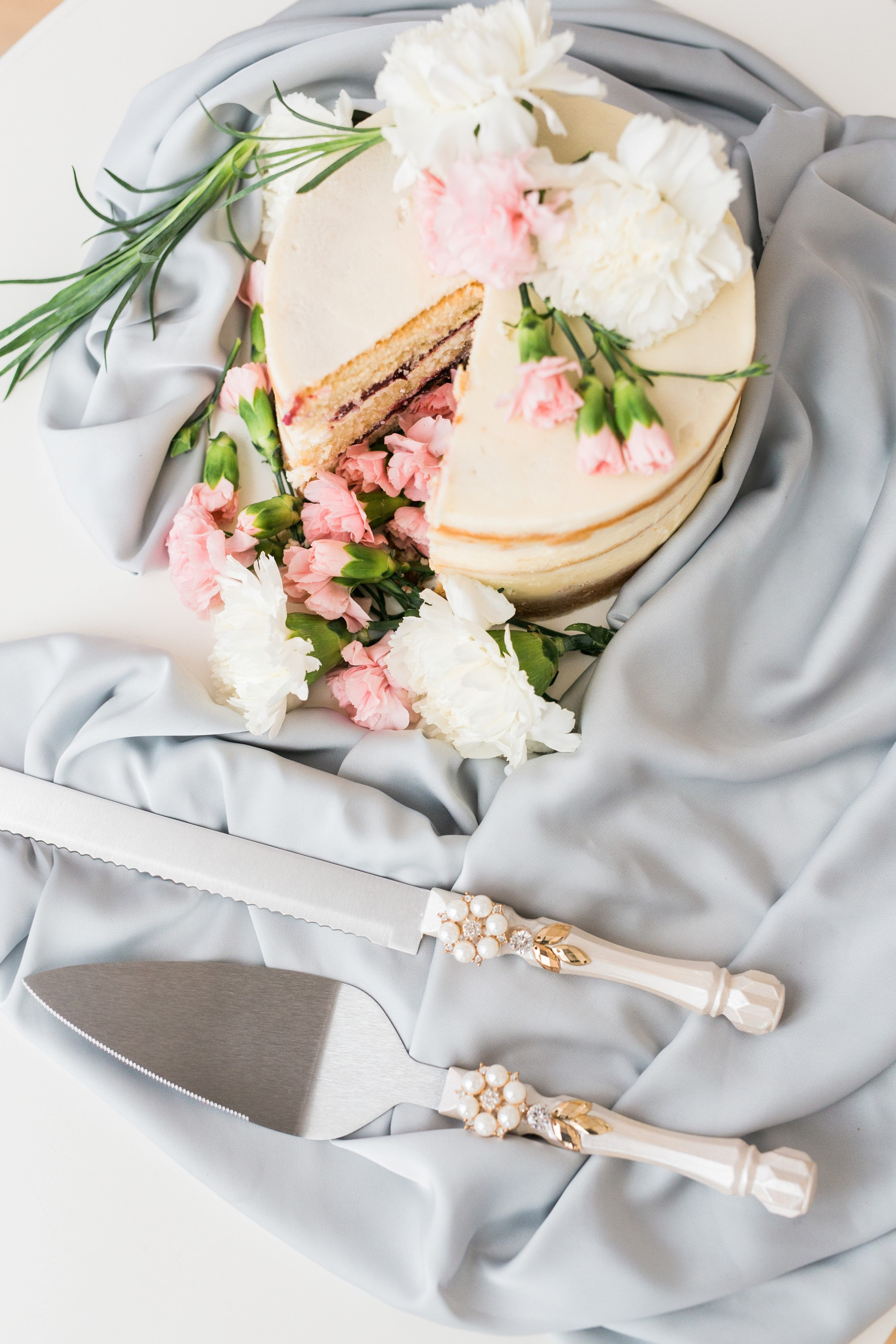 Wedding Cake Server Set Ivory Gold Cake Server and Knife | Etsy